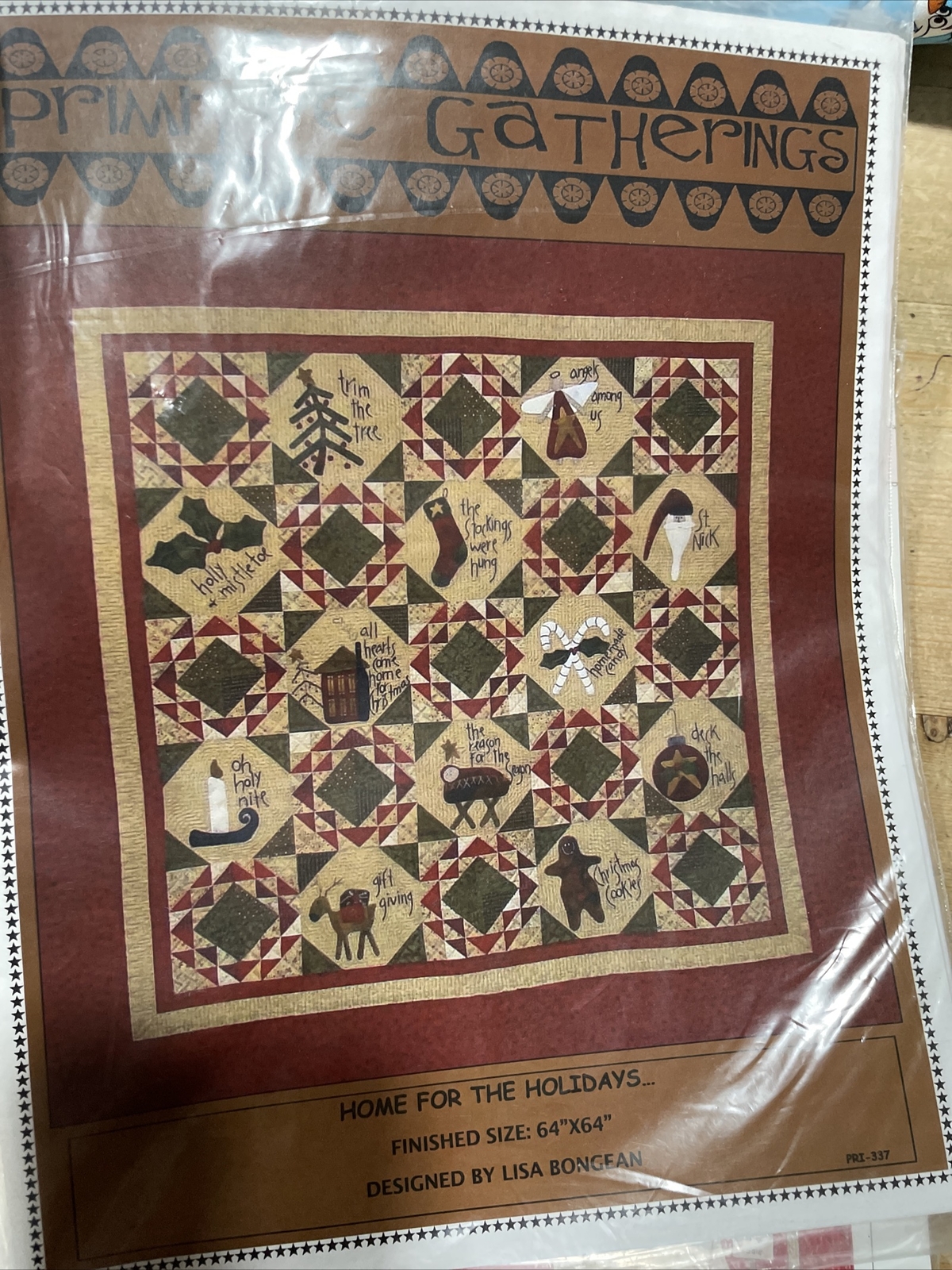 “HOME FOR THE HOLIDAYS” PRIMITIVE GATHERINGS LISA BONGEAN | eBay