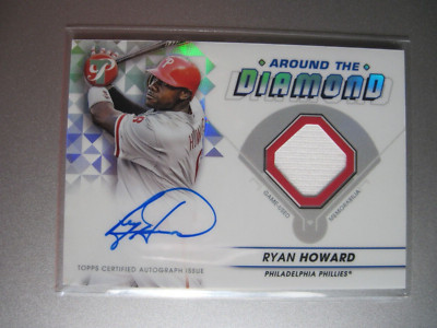 2023 TOPPS PRISTINE AROUND THE DIAMOND AUTOGRAPH RYAN HOWARD #ADR-RH | eBay