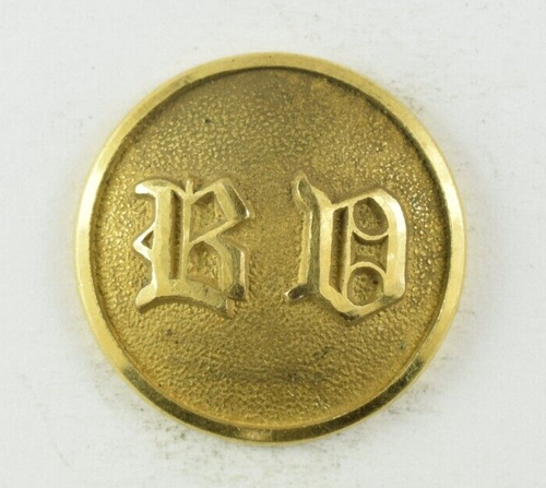19th C. British B. D. Hunt Club 1 Piece Uniform Button Vintage Original ...