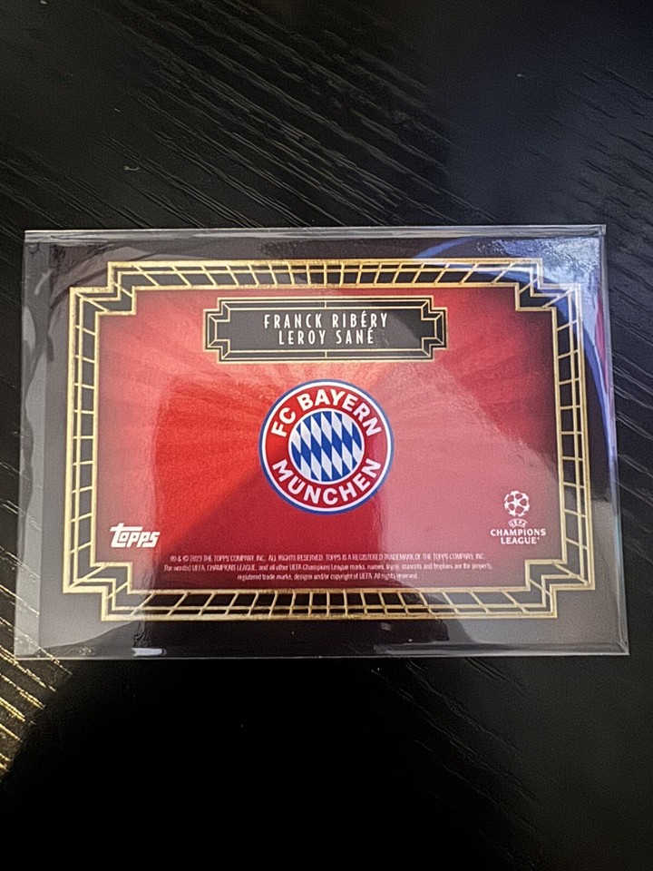 2023-2024 Topps Deco Franck Ribery & Leroy Sane Dual Autograph 04/10 | eBay