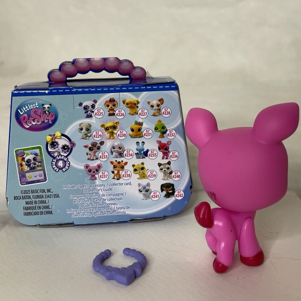 Littlest Pet Shop LPS Gen 7 Pink Deer Series 4 Blind Box #236 BRAND NEW ...