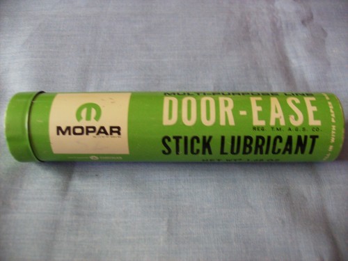 VINTAGE MOPAR DOOR EASE STICK LUBRICANT TIN | eBay