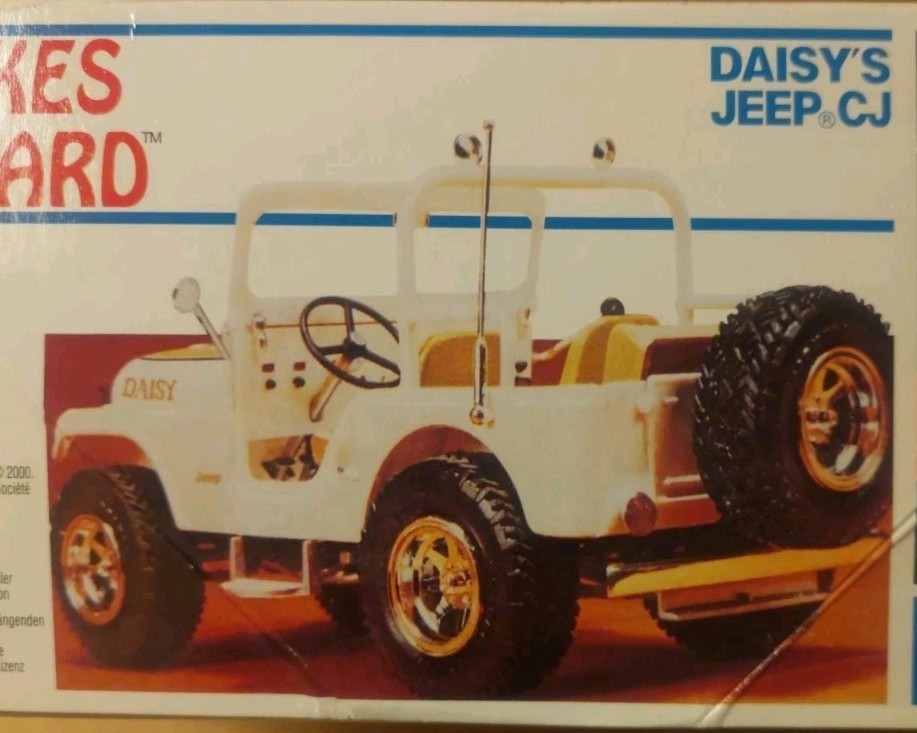 AMT/ERTL - DUKES OF HAZZARD - DAISY'S JEEP CJ 1:25 MODEL KIT - SEALED ...