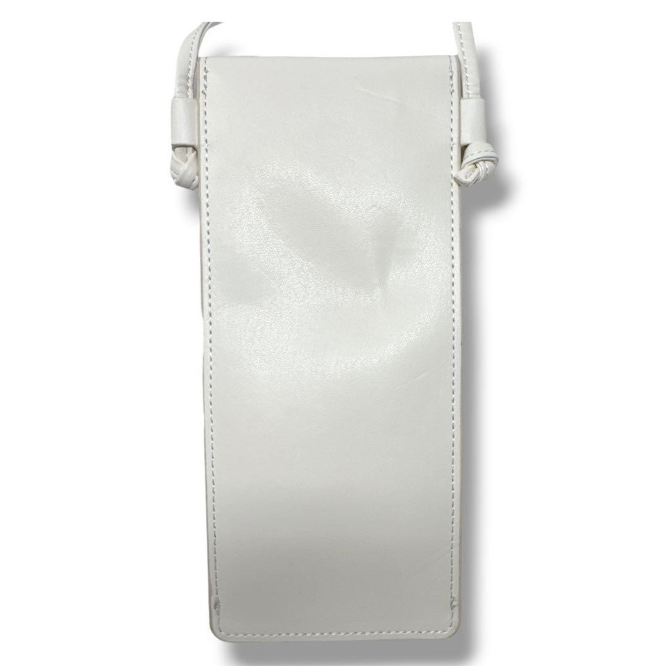 Celine Leather Logo Smartphone Sunglasses Pouch White Used From Japan ...