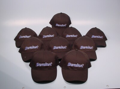 *QTY: 10 DURALAST Adult Strap Back Baseball Caps | eBay