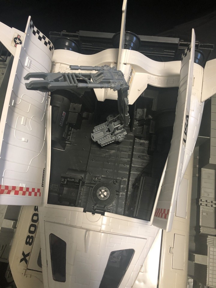 GI Joe Defiant Space Shuttle Crawler 1987 Hasbro 99.5% Complete W ...