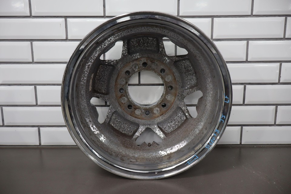 01-07 Chevy GMC 3500 Dually Aftermarket XD Rockstar Chrome Wheels (3 ...