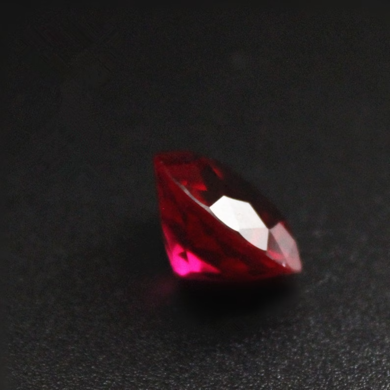 Flawless 10 Ct Natural Certified BURMA Pigeon Blood Red Ruby Loose ...