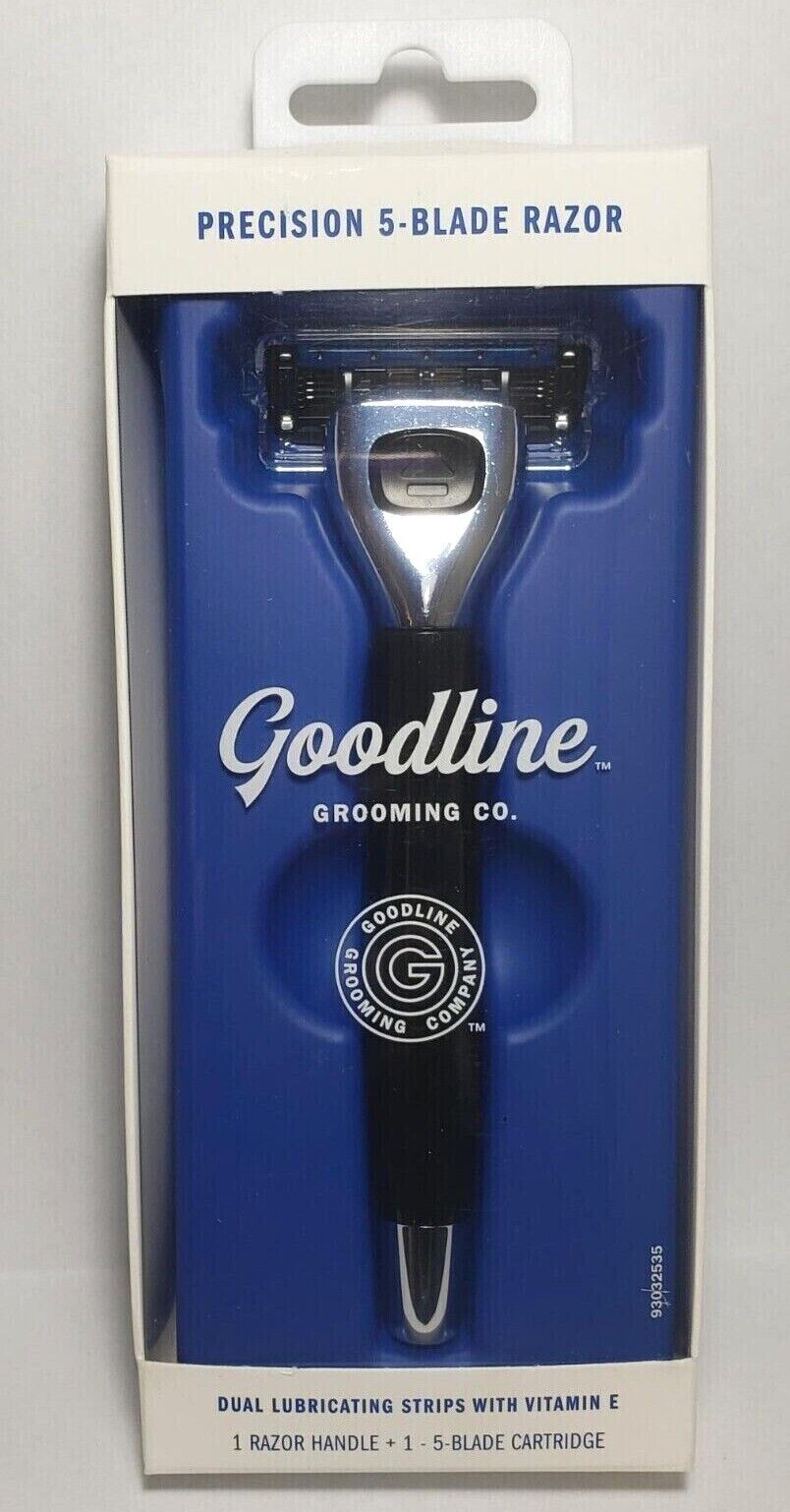 Goodline Grooming Precision 5-Blade Razor Dual Lubricating Strips ...