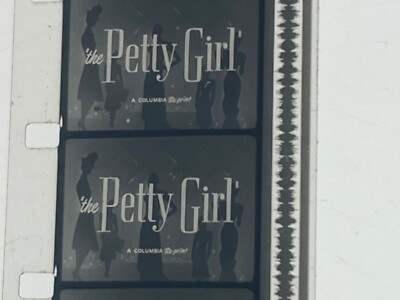 16mm Film Two Trailers/Animated Cartoon Intro - (Petty Girl, The Mob ...