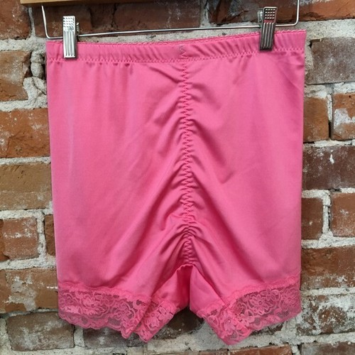 Rhonda Shear Flamingo Pink Mesh Dot Pin-Up Retro High Waist Panties New ...