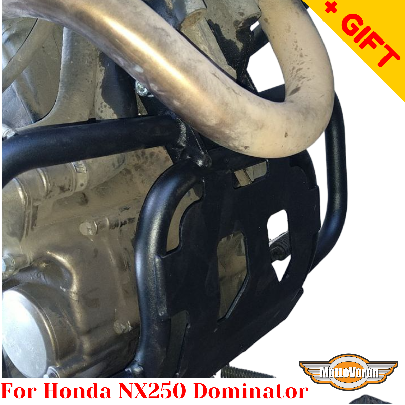 For Honda NX250 engine guard NX 250 Dominator crash bars, Bonus | eBay