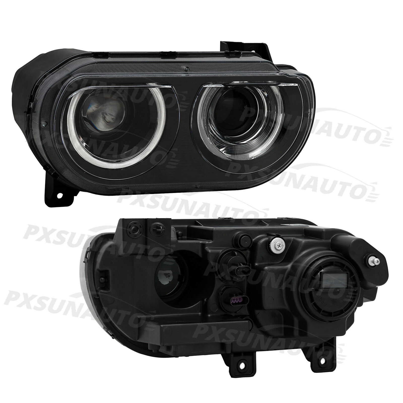 Fit For 2008-2014 Dodge Challenger Hellcat Style Front Bumper ...