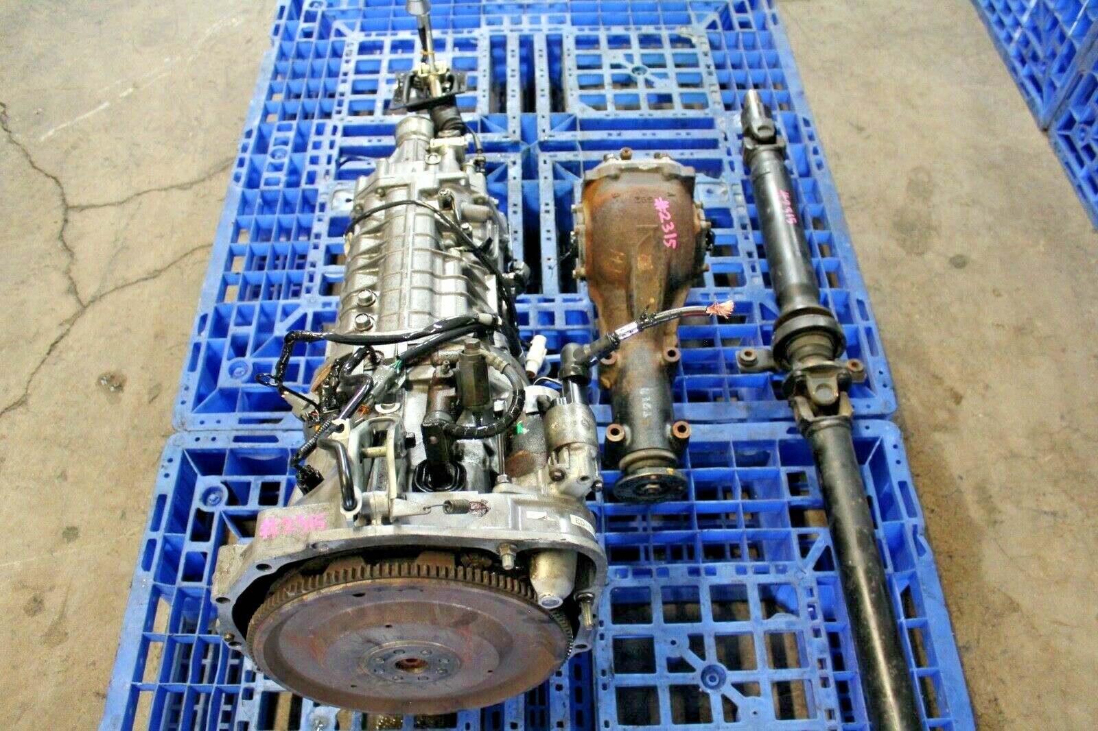 JDM SUBARU WRX STI DCCD TRANSMISSION SWAP / REAR DIFF/ DRIVE SHAFT #1 ...