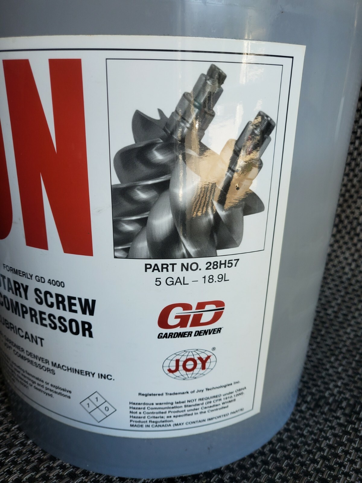 Aeon 4000 Air Compressor Oil - 28H57 for sale online | eBay