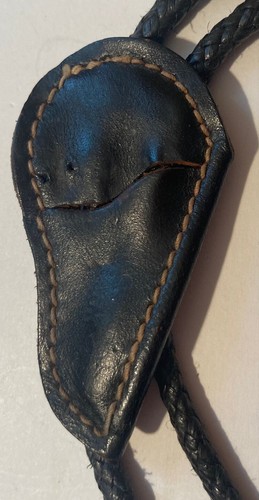 Vintage Metal Bolo Tie, Holster, Bullets, Fun Miniature Gun Holder ...