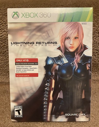 Lightning Returns FINAL FANTASY XIII XBOX 360 Steelbook Target ...