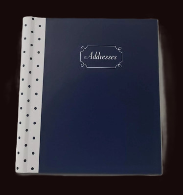 Mead Fashion Compact Telephone Address Book Design Chosen Hard Cover ...