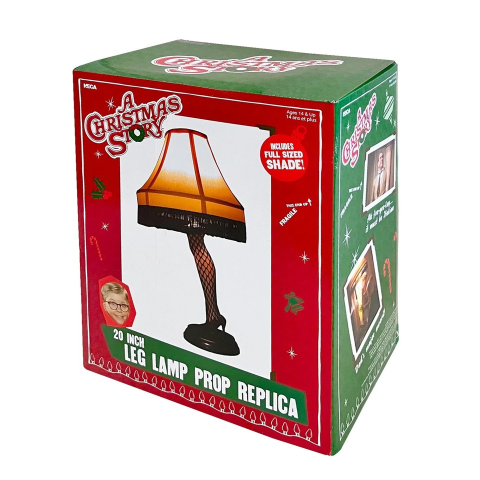 A Christmas Story Leg Lamp Replica Holiday Lighted Holiday Home Decor ...