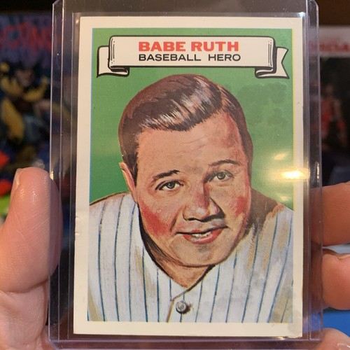 1967 Topps #12 Babe Ruth Who Am I? New York Yankees VTG Baseball Great ...