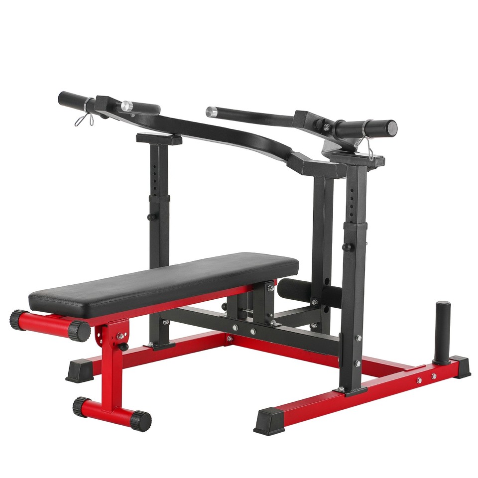 Uimoso 450 LBS Chest Press Machine Adjustable Bench Press Flat Incline ...
