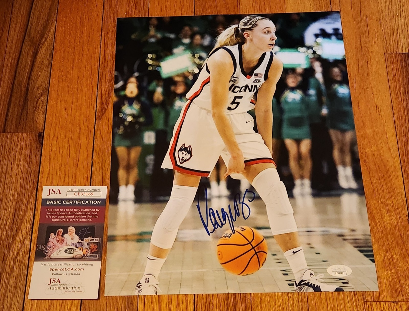 Paige Bueckers Signed 11x14 Photo Autographed UCONN Huskies JSA COA ...