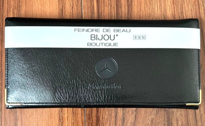 [Unused] Mercedes Benz AMG Leather Long Wallet Black | eBay