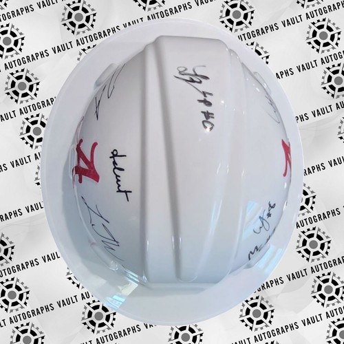 Alabama Basketball Team Signed Hard Hat Beckett Witnessed COA Top 5 ...