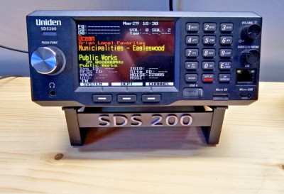 Custom Uniden SDS200 Desktop Stand Mount Non-Slip | eBay