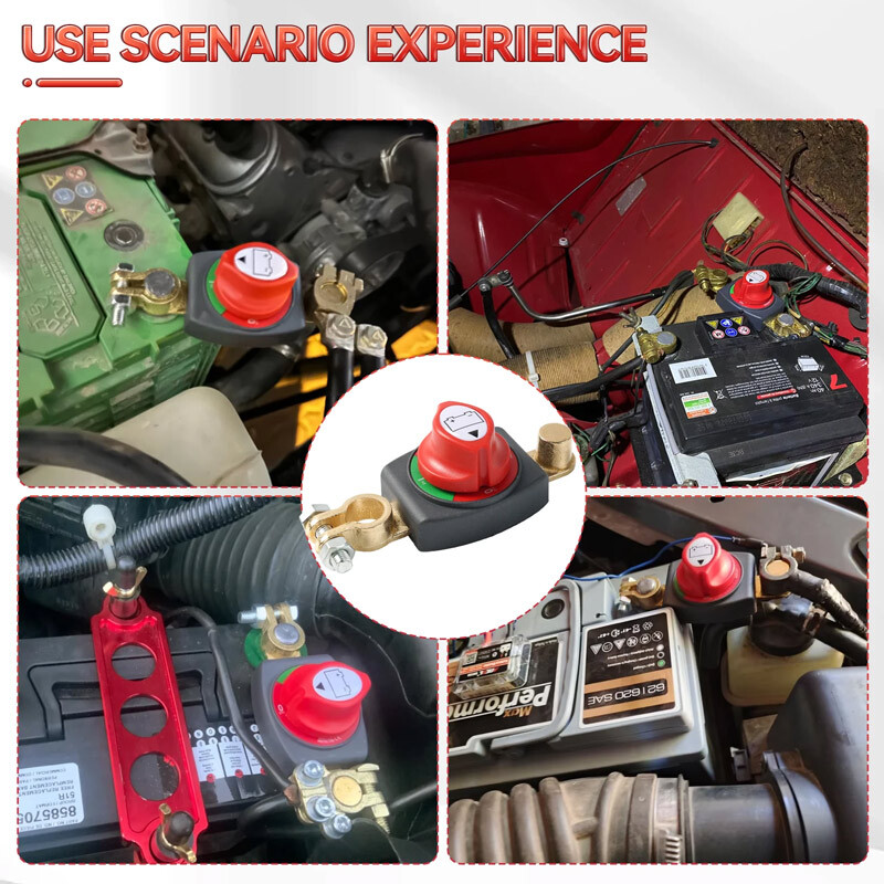 Heavy Duty Battery Isolator Switch 12V - 48V Battery Disconnect Power ...