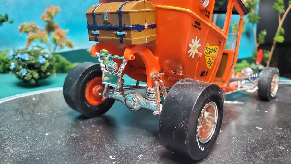 1/24 Built Model Car Tijuana taxi Hotrod Nostalgia HOTROD 1973 Original ...