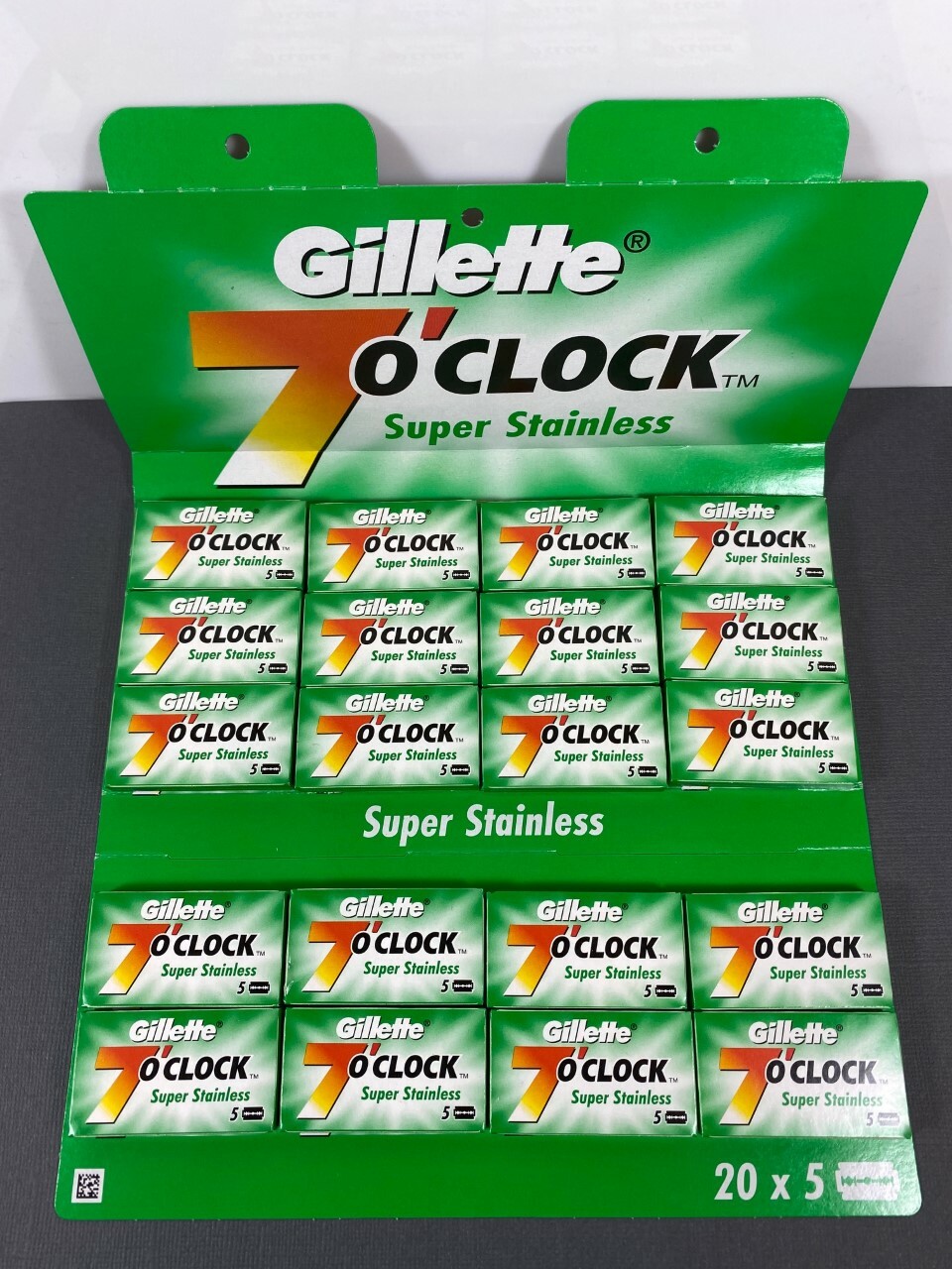 100 Gillette Double Edge Blades Russia & Classic Butterfly Safety Razor ...