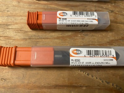IMCO N:65393 M525 5/8 5f .030R ll enDURO Mill 5/8 X 5/8 X 2 5/8 x 5 | eBay