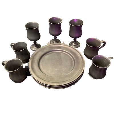 Carson Freeport Pewter Set | eBay