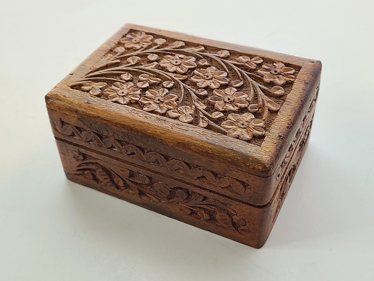 Antique Small Wooden Boxes