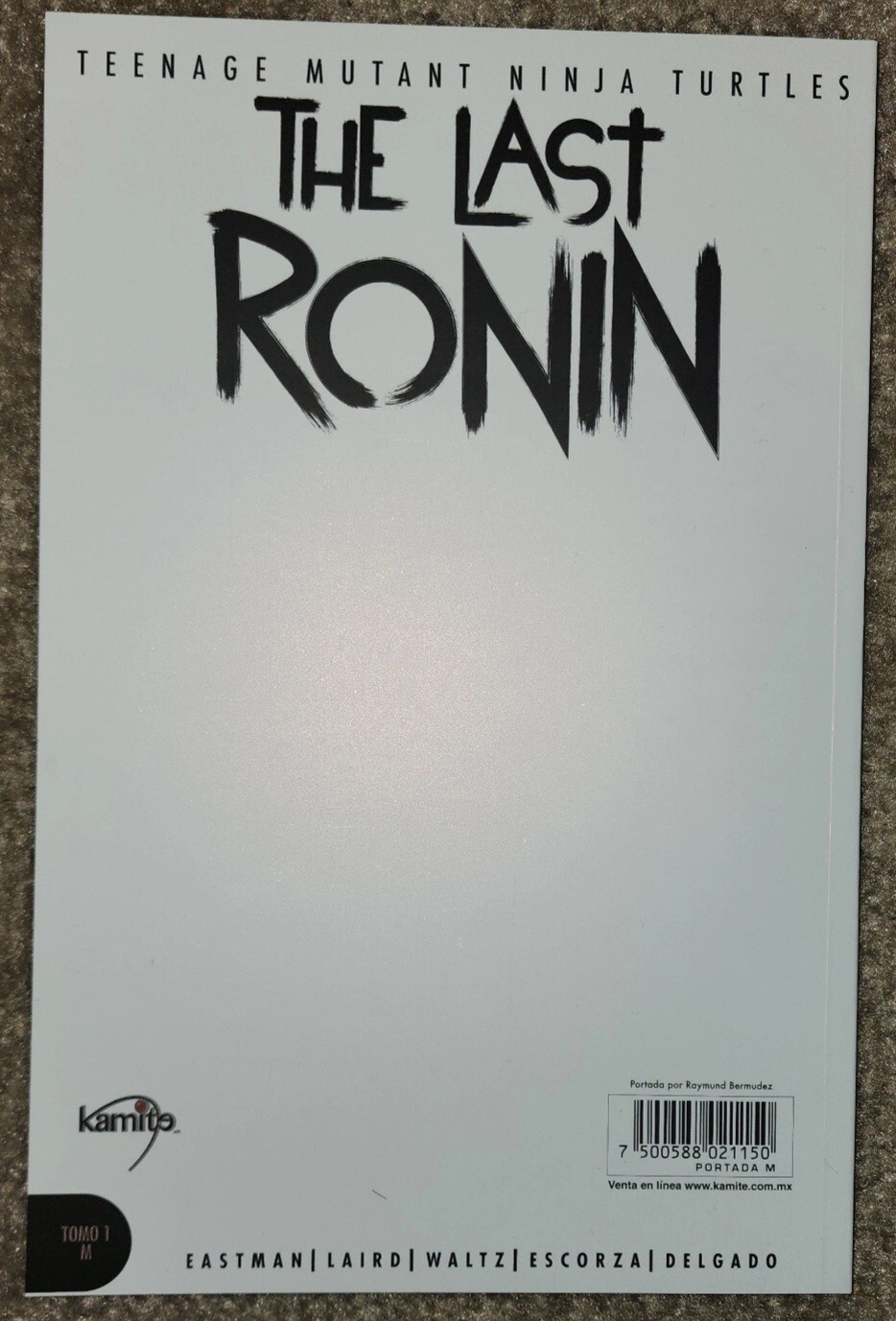 2023 TMNT Last Ronin 1 NM MX Raymond Bermudez Turtles Foil Variant LE ...