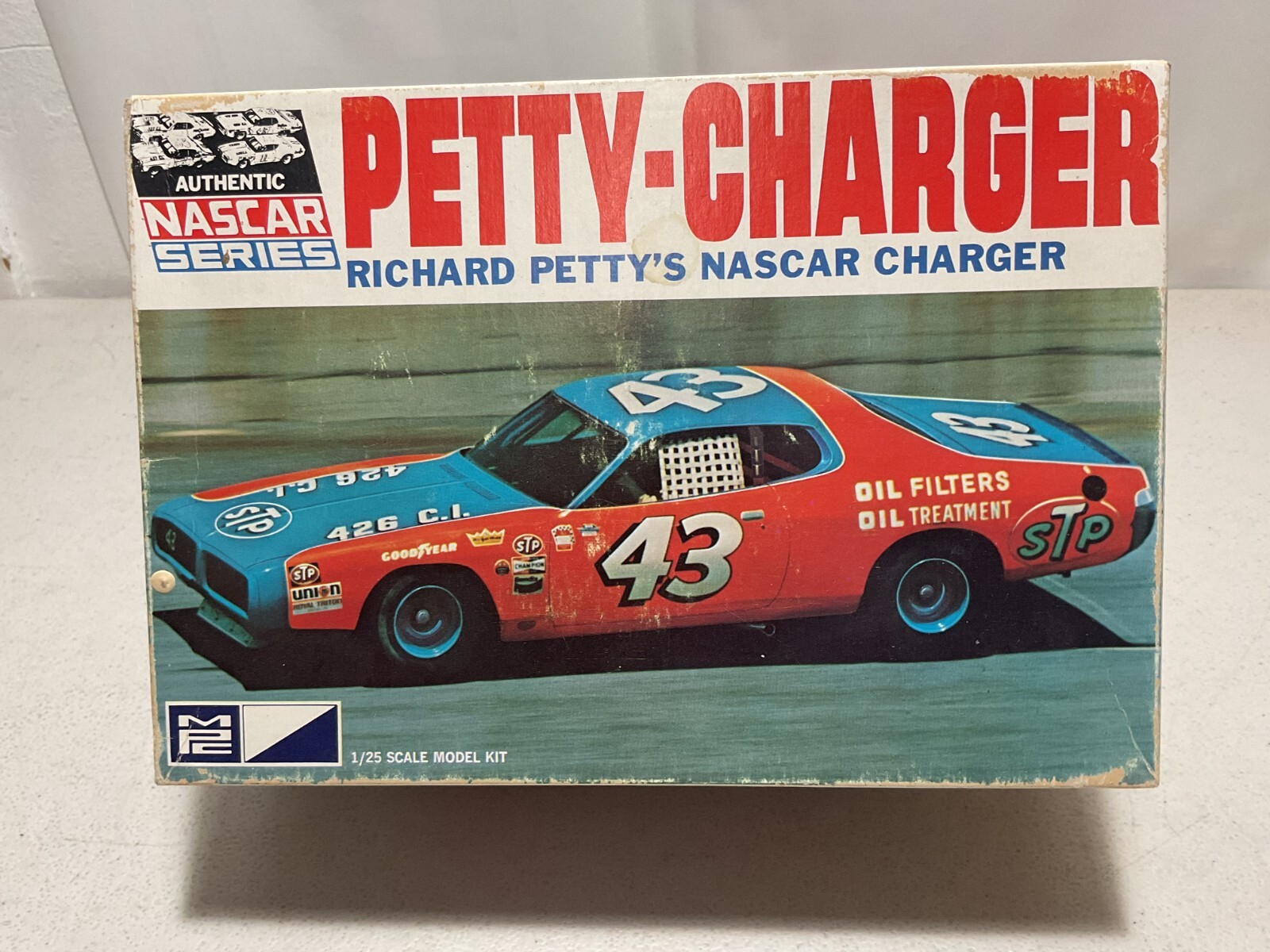 MPC 1-1708 1:25 Richard Petty's NASCAR Charger Original Issue Complete ...