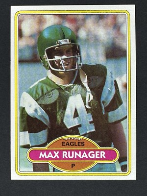 1980 Topps #227 Max Runager RC Rookie - Philadelphia Eagles Vintage | eBay