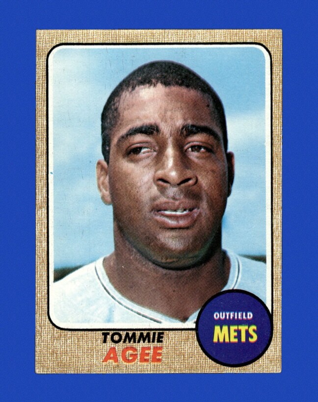 1968 Topps Set-Break #465 Tommie Agee EX-EXMINT *GMCARDS* | eBay
