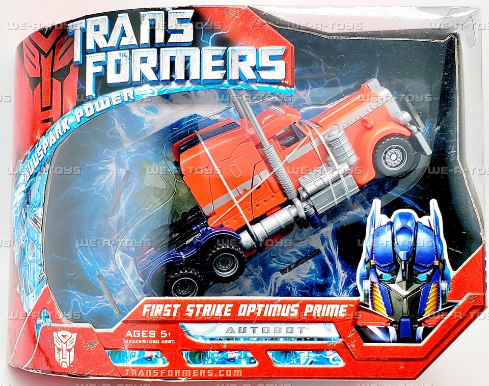 Transformers Voyager First Strike Optimus Prime Action Figure 2007 ...