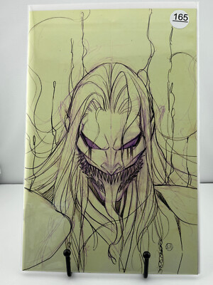 VENOM #27 Peach Momoko Frankies Comic's Sketch Variant - Key - NM | eBay