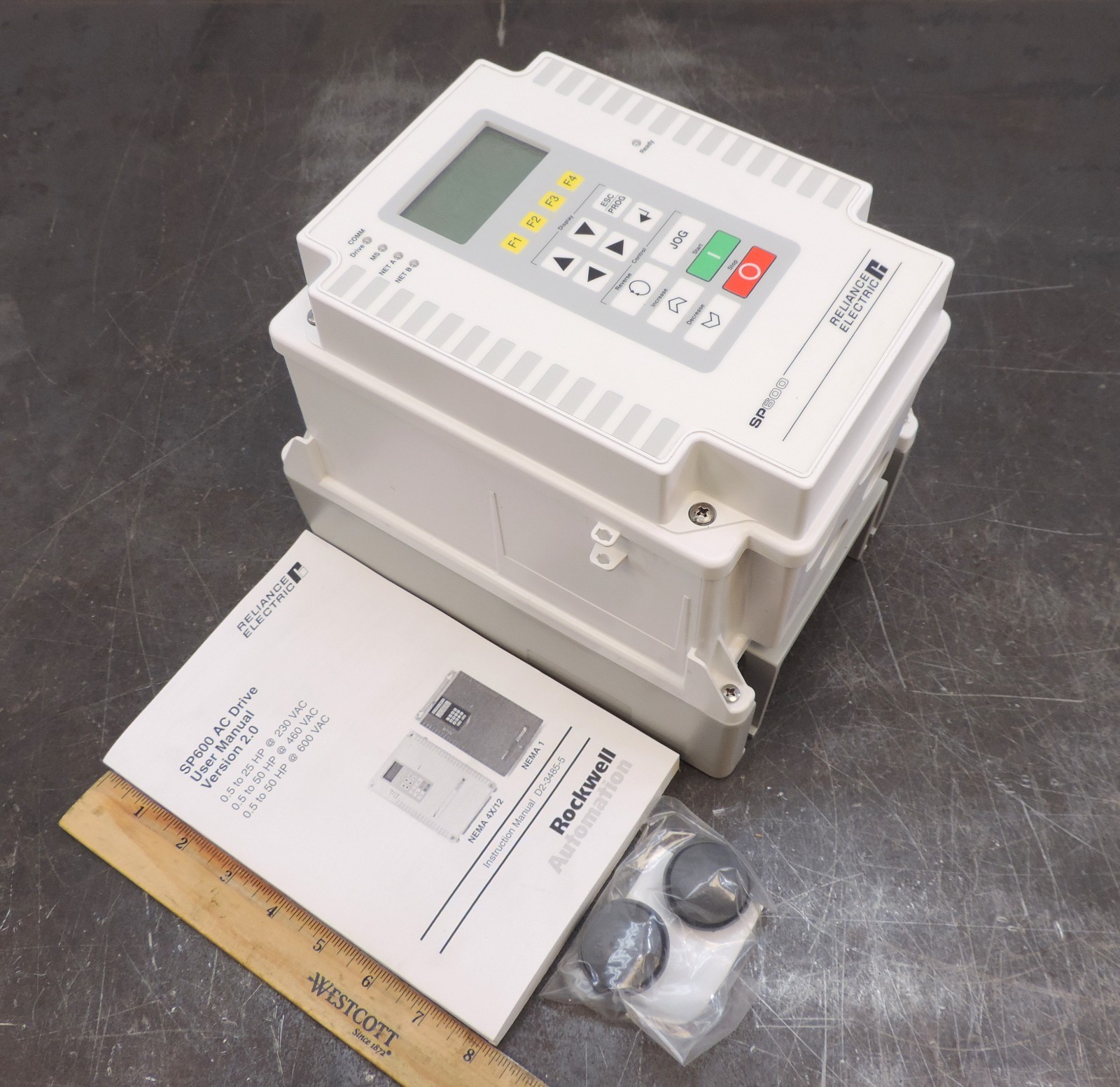 Baldor Reliance 6SP24X-2P2CTNN Ac Drive 3 Phase Speed Controller .5 Hp ...