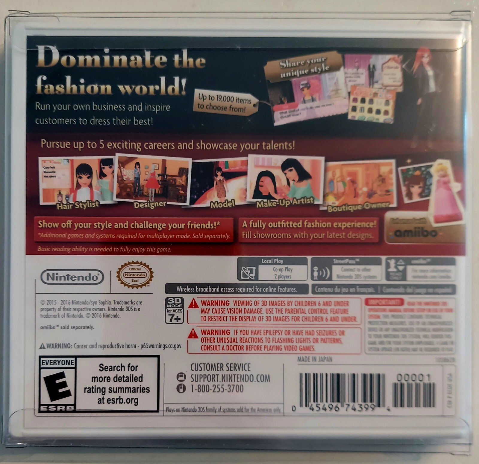 Style Savvy: Fashion Forward (Nintendo 3DS, 2016) for sale online | eBay