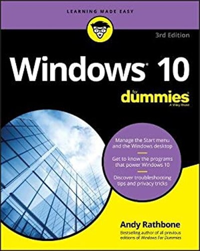 Windows 10 pour Nuls Livre Andy. | eBay