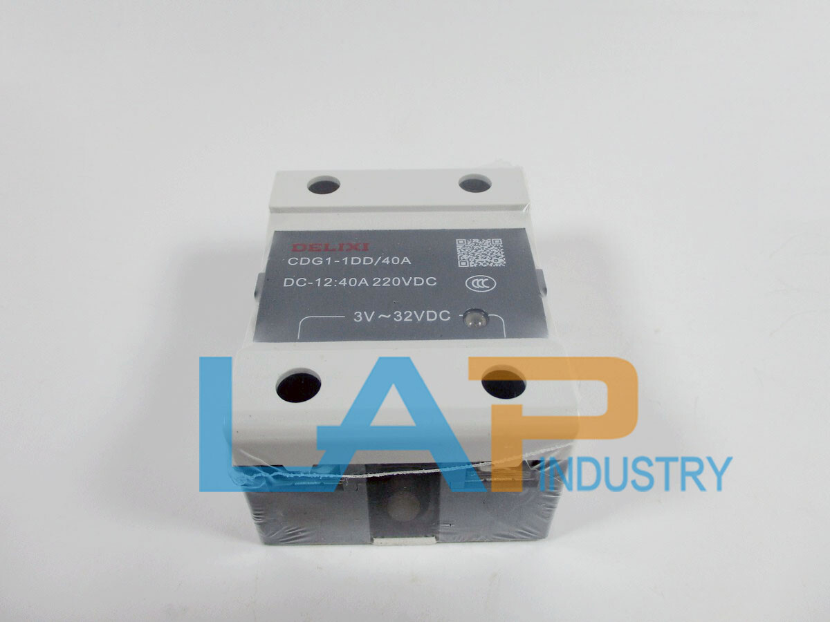 1PCS FOR DELIXI Single-phase Solid State Relay CDG1-1DD/40A 40A 220VDC ...