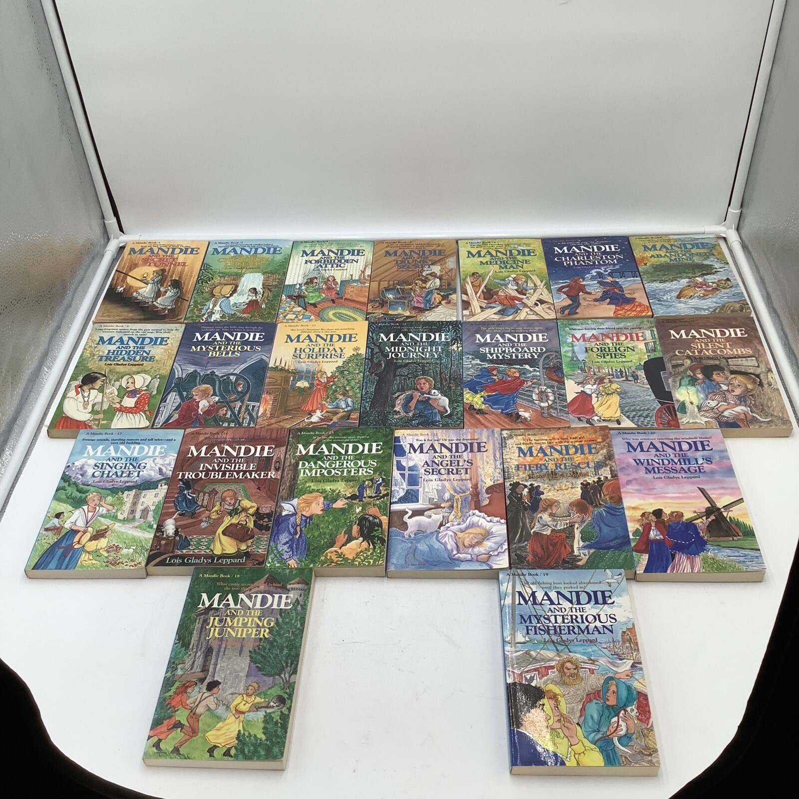 Mandie 22 Book Lot by Lois Gladys Leppard, Books 1-24 (Missing 3,12 ...
