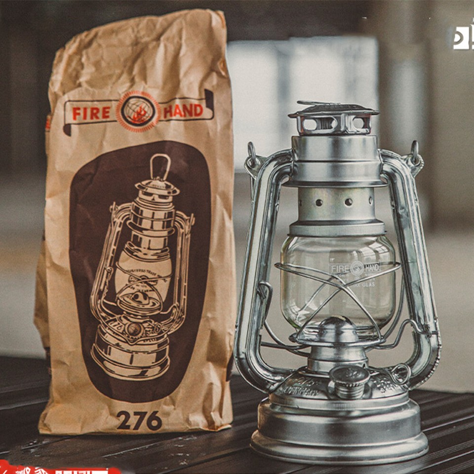 FIREHAND FEUERHAND HURRICANE GALVANIZED #276 STORM SILVER LANTERN FOR ...