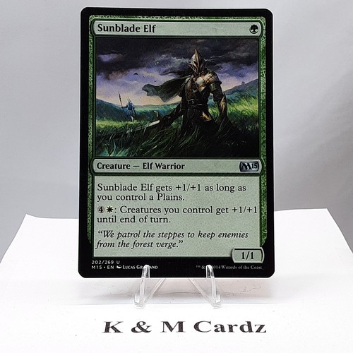 MTG - M15 - Sunblade Elf - #202 - Lightly Played | eBay
