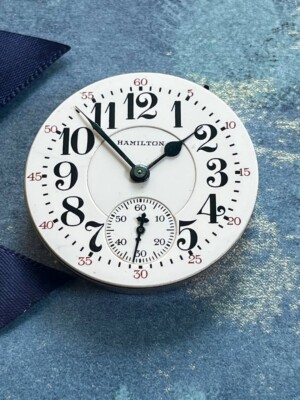 Hamilton pocket watch movement 16s 21jewels | eBay