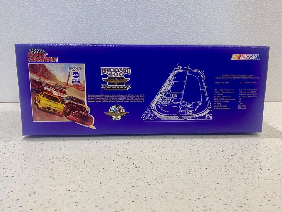 Racing Champions 94 1:24 Brickyard 400 Inaugural Stock Car Diecast ...